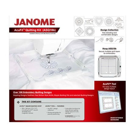 Janome AcuFil Quilting Kit 862412005 - FREE Shipping over $49.99 ...