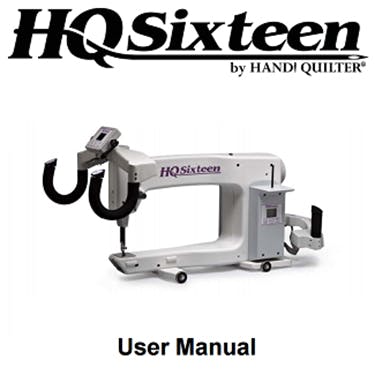 FREE Digital Manuals for Handi Quilter Sixteen - 1000's of Parts ...
