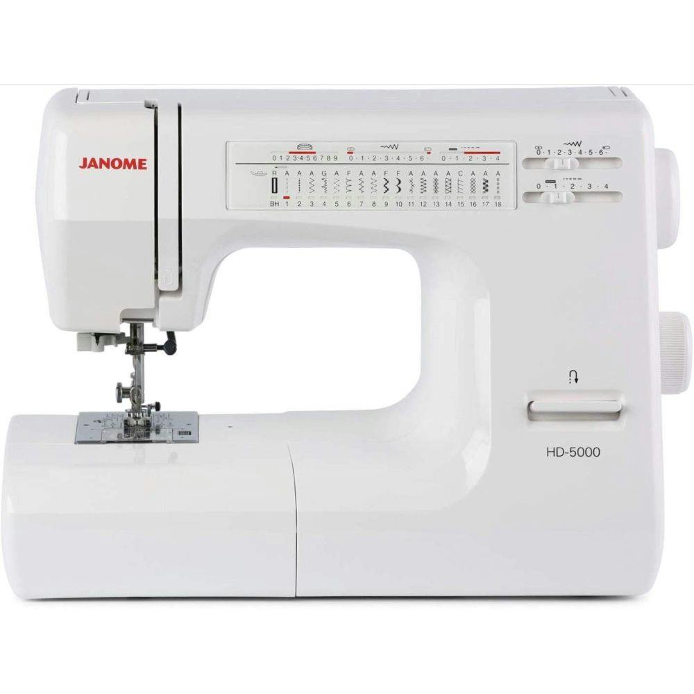 Janome HD5000 Heavy Duty Sewing Machine - 1000's of Parts - Pocono Sew ...