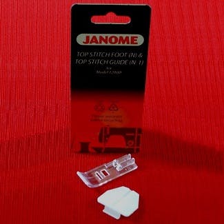 Janome Top Stitch Foot & Guide (1200D) 200804204 - 1000's of Parts ...
